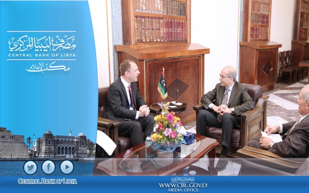 A meeting with the German Ambassador to Libya by Governor of the ...