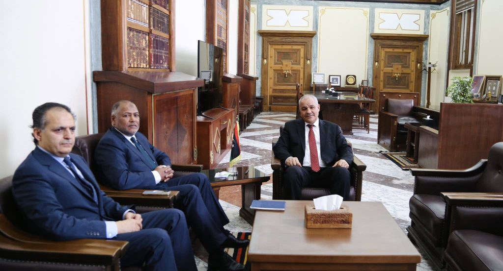 Governor of the Central Bank of Libya and the Minister of Finance agree ...